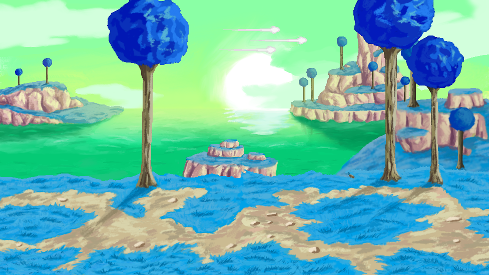 Planet Namek - Dragon Ball Z Little Fighter 2